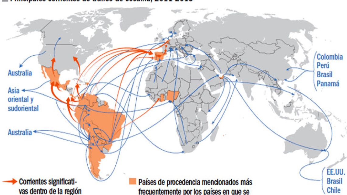 El mercado global de cocaína vuelve a atravesar un momento “floreciente ...