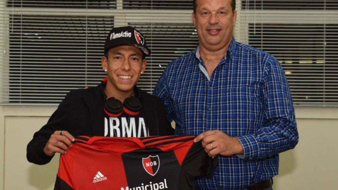 Brian Sarmiento ya es nuevo jugador de Newell's | 442