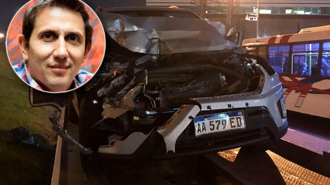 Juan Pablo Varsky chocó en la Panamericana y se salvó de milagro | Exitoina