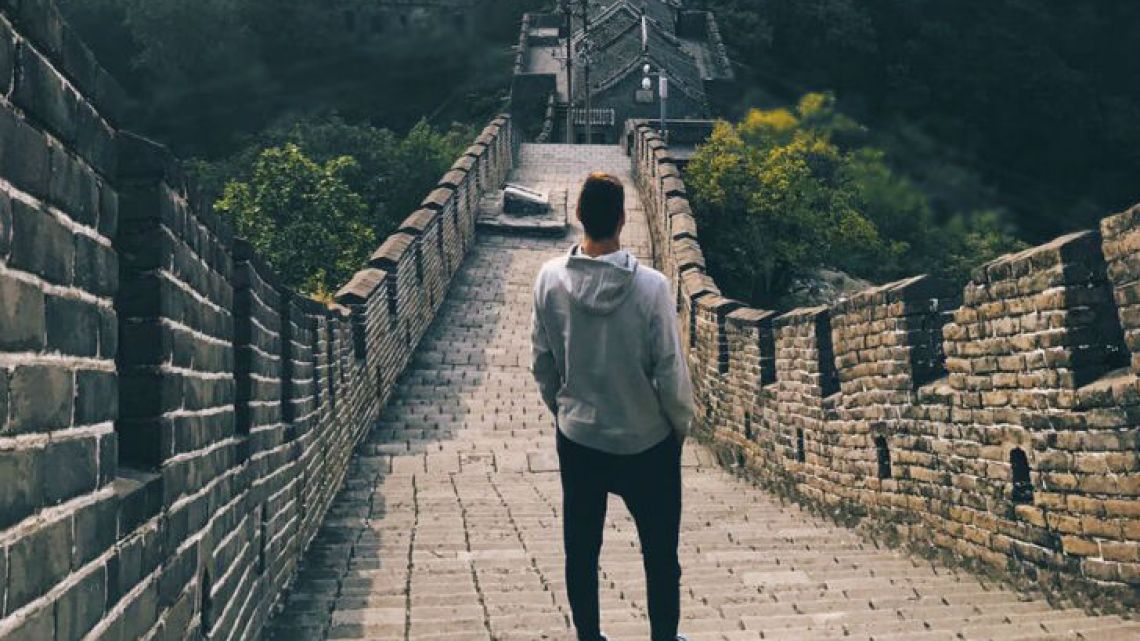 Del Potro se dio una vuelta por la muralla china | 442