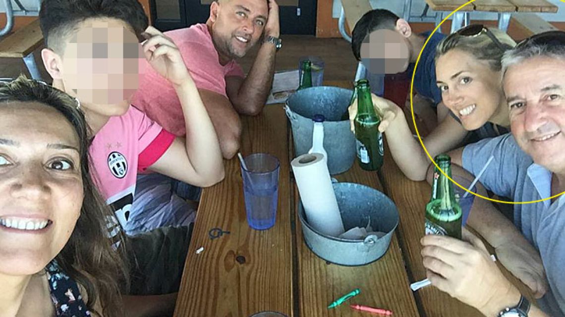 La primera foto juntos de Julio Cobos y su novia Natalia Obón | Perfil