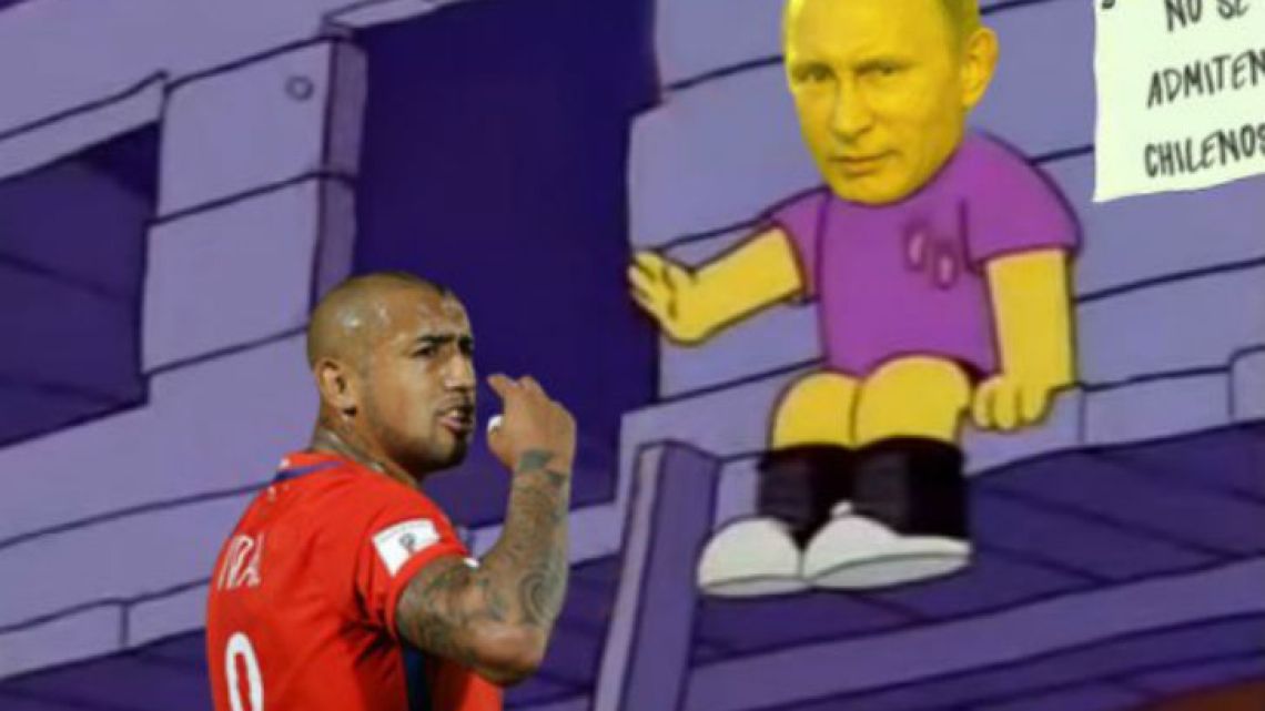 Los mejores memes tras la eliminación de Chile | 442