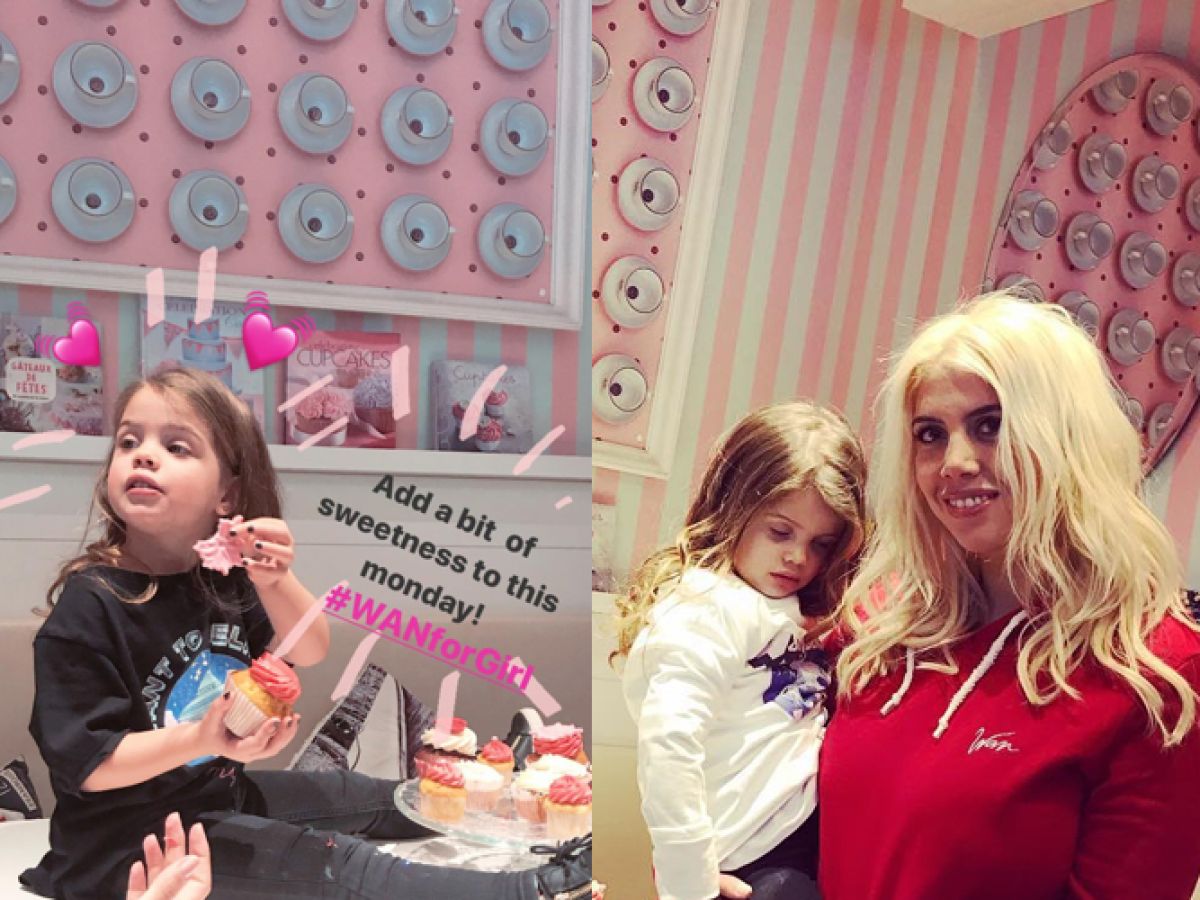 Caras | Francesca Icardi debutó como modelo para la marca de su mamá