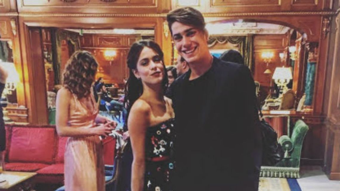 Buenos amigos: Fran Stoessel, de fiesta con el ex de Tini | Caras