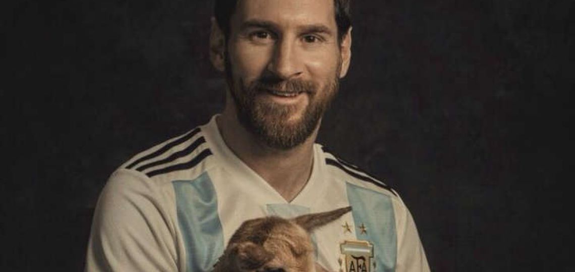 442 | La curiosa producción de Messi junto a una cabra