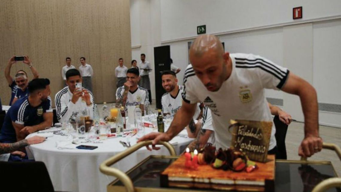 Argentina es el equipo de mayor edad en la copa | 442