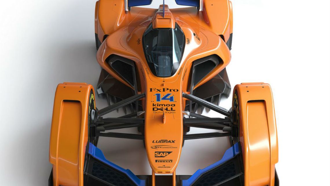 McLaren X2, el nuevo monoplaza del futuro | Parabrisas