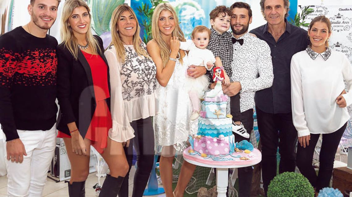 Los Ruggeri juntos por el primer año de Roma | Caras