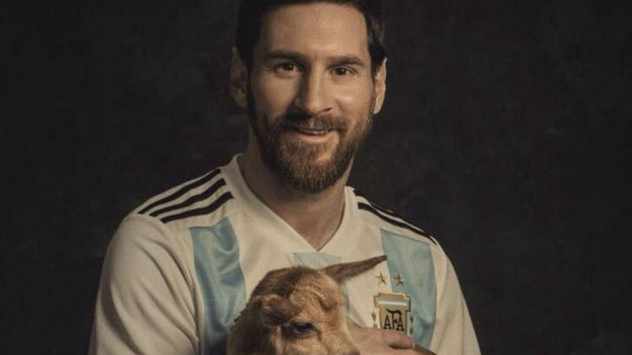 442 | La curiosa producción de Messi junto a una cabra