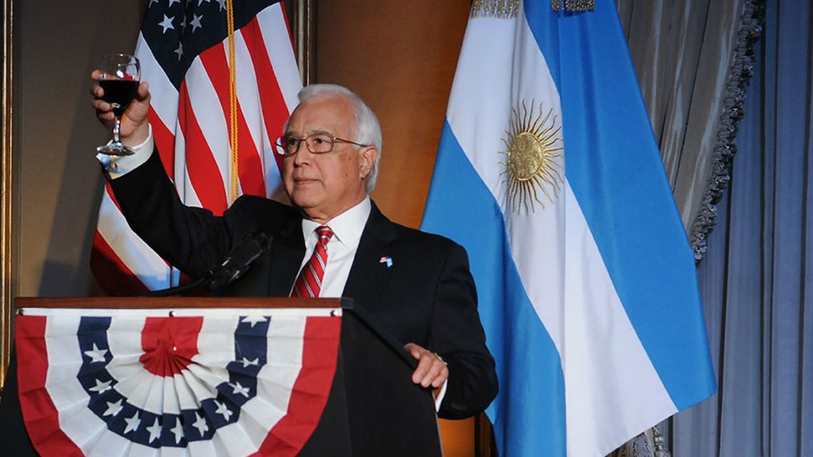 En la Embajada americana se celebró, por anticipado, el 4 de julio | Perfil