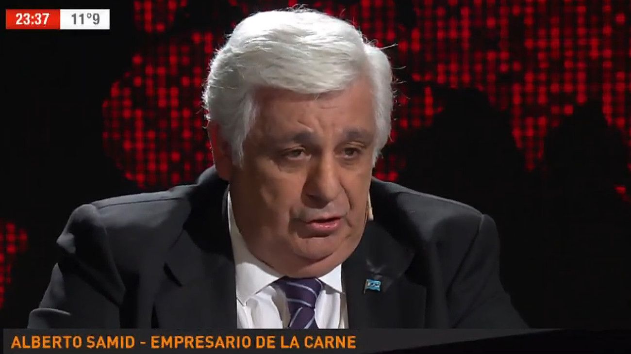 Alberto Samid pidió la marcha peronista en el programa de Novaresio ...