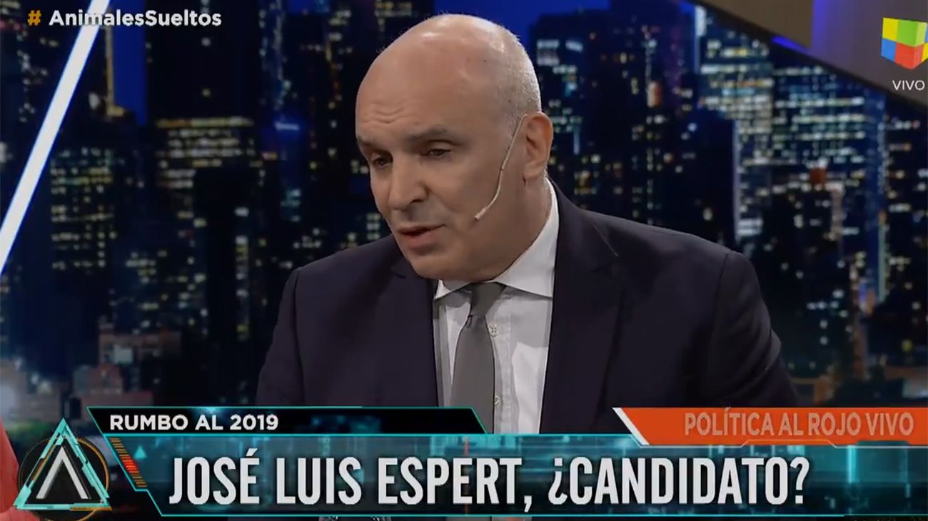 Elecciones 2019: el economista José Luis Espert lanzó su candidatura ...