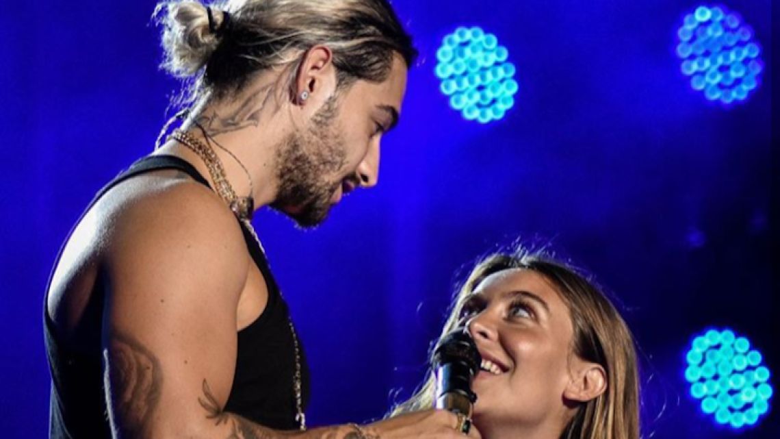 Maluma, a los besos con una ex Gran Hermano argentina: mirá el video ...