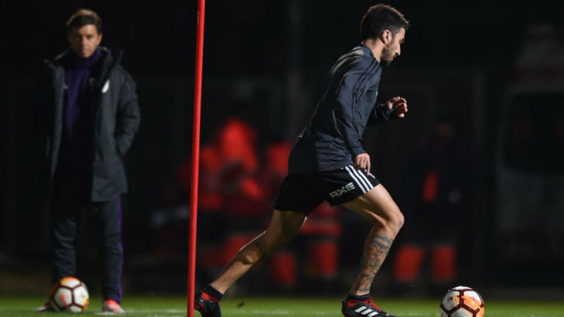 Scocco volvió a entrenarse y en River se ilusionan | 442