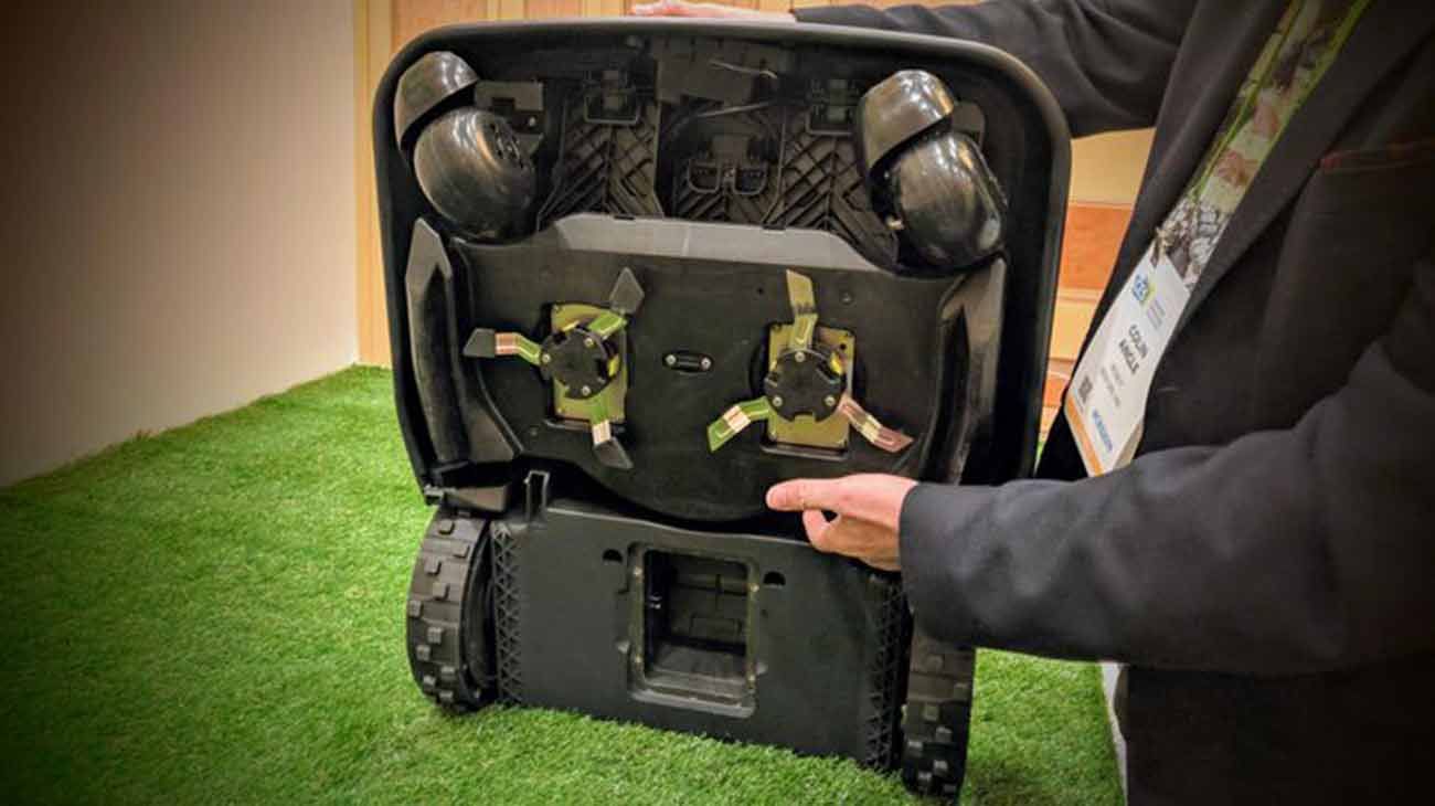 Presentan a Terra: el primer robot que corta el pasto | Perfil