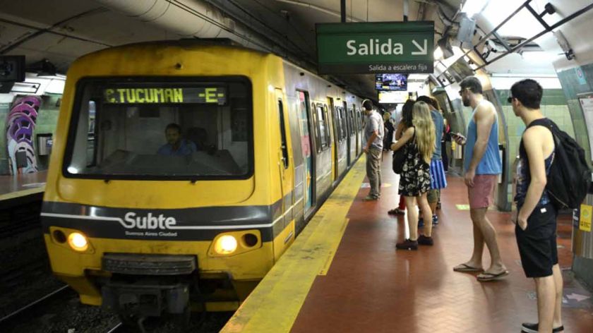 Paro de subtes: a qué hora arranca para las líneas C, E Y H | Perfil