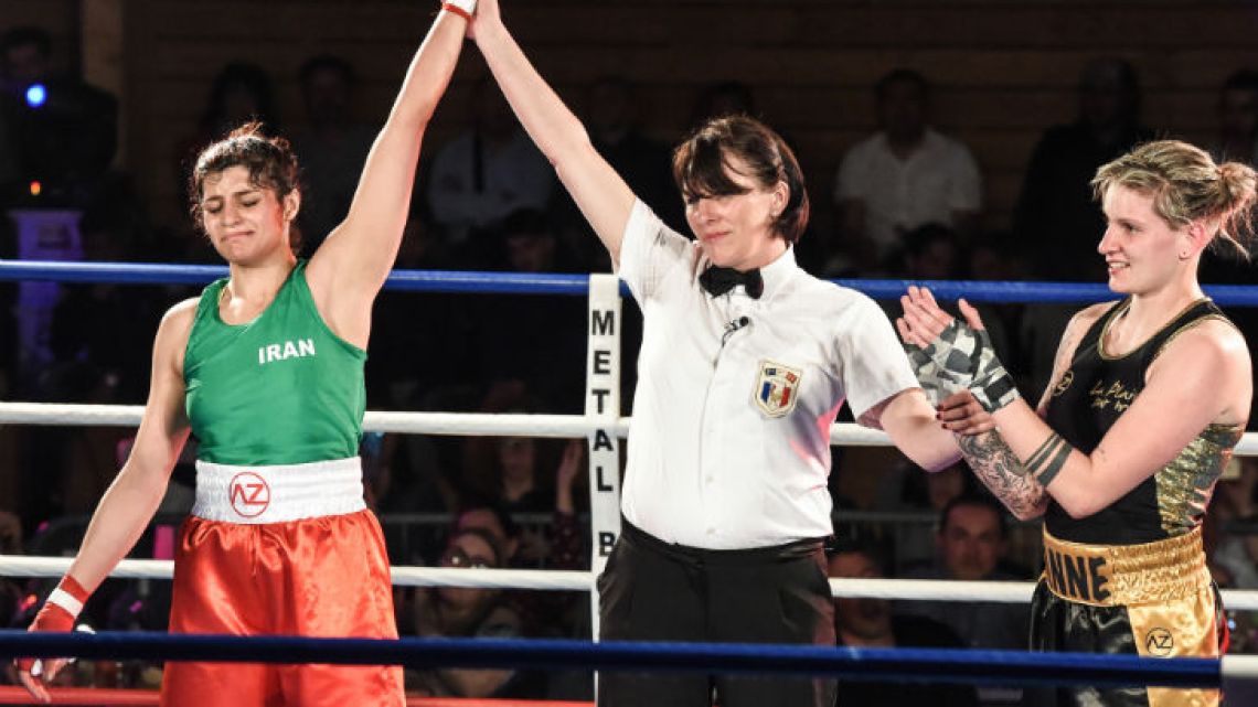 Sadaf Khadem, la primera boxeadora iraní | 442