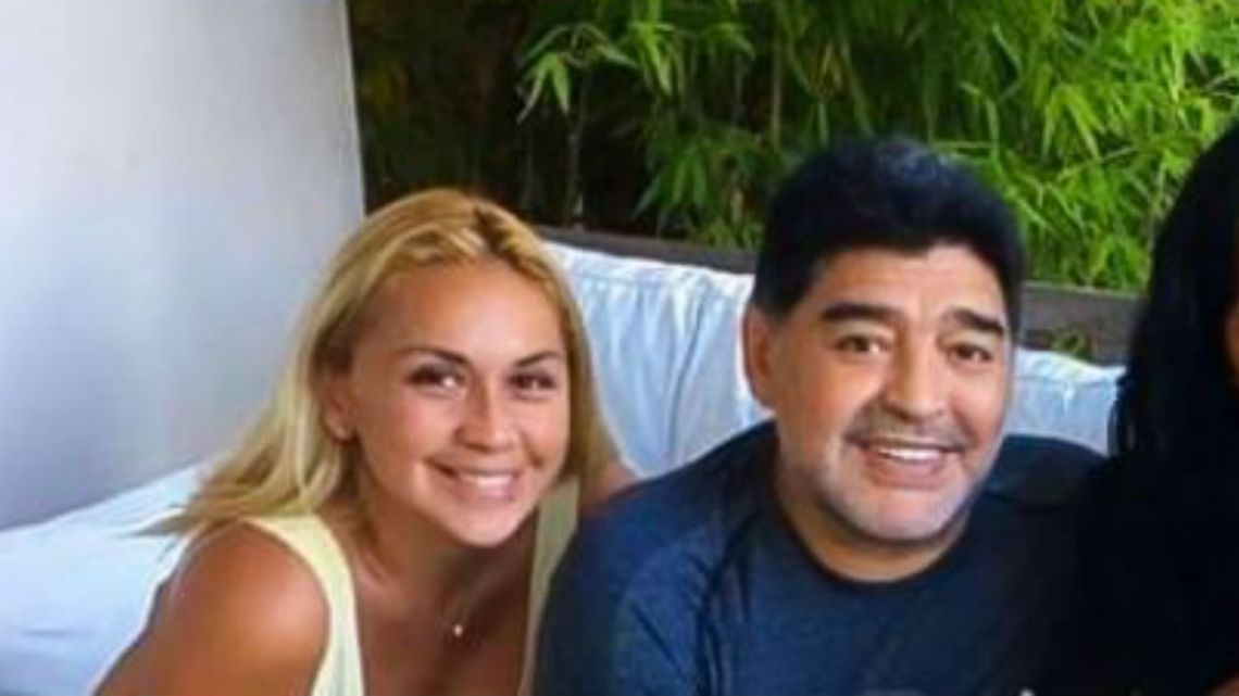 Verónica Ojeda habló de los rumores de embarazo con Diego Maradona ...