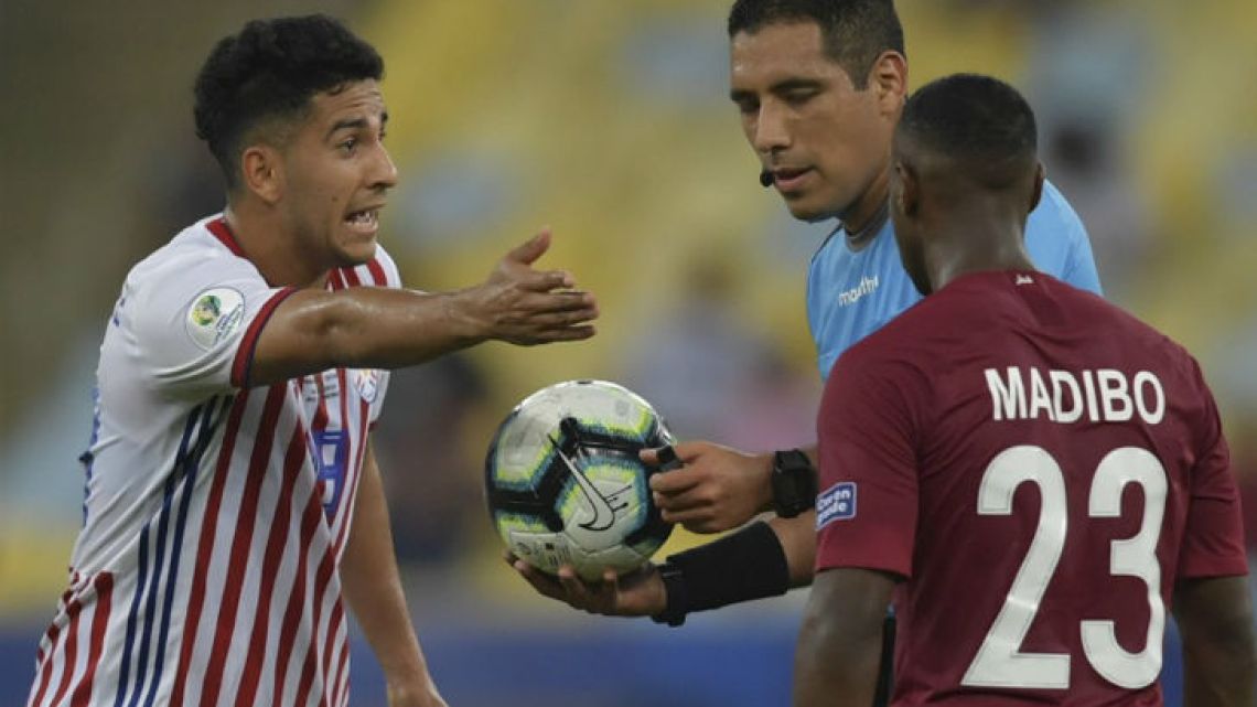 Qatar reaccionó y empató con Paraguay en el debut | 442