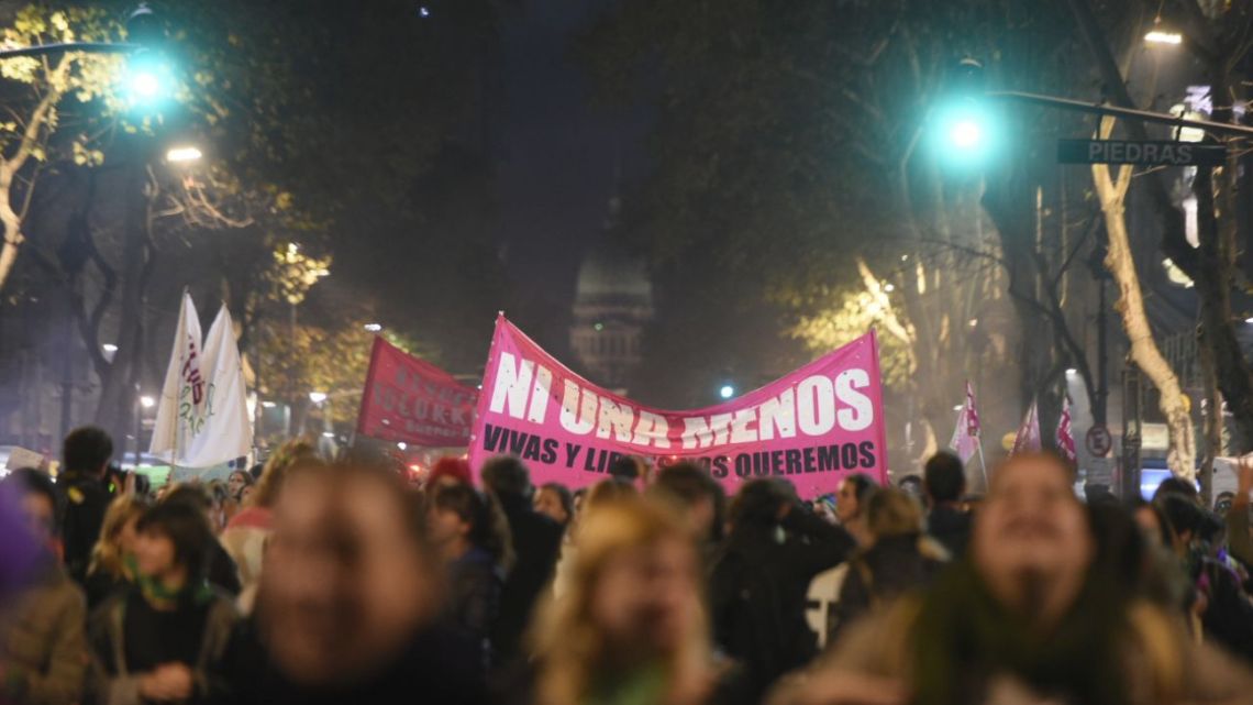Las Mejores Fotos De La Quinta Marcha Del Colectivo Ni Una Menos Perfil 0769