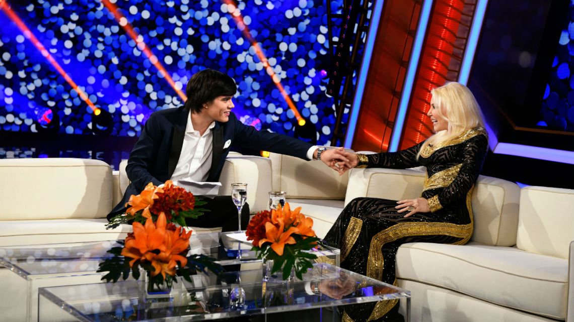 El nieto de Carlos Monzón logró incomodar a Susana Giménez con un ...