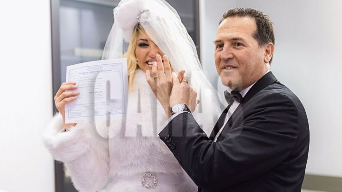 Vicky Xipolitakis y Javier Naselli: aseguran que se casaron y tuvieron ...