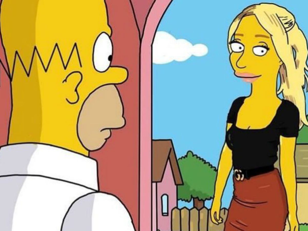 Caras | El efecto de los Simpsons llegó a las familias de los futbolistas