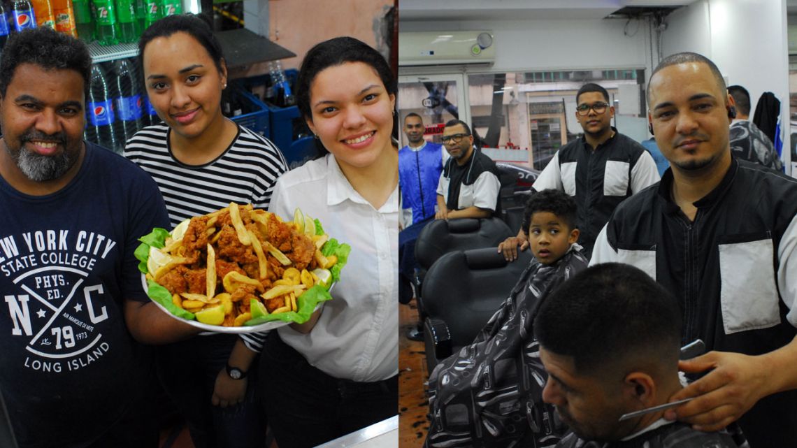 Barberías y sabores del Caribe, en la 'Pequeña Dominicana' porteña | Perfil
