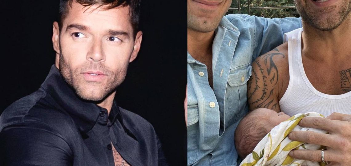 Caras | Ricky Martin presentó a su cuarto hijo, Renn