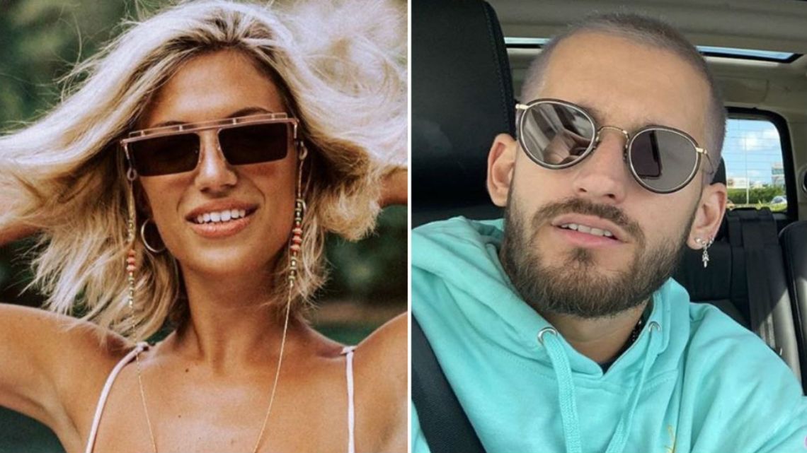 Stefanía Roitman y Ricky Montaner, a los besos | Exitoina