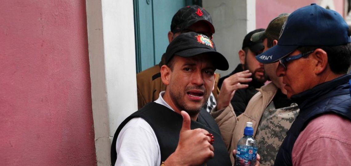 Bolivian candidate Camacho calls for anti-Morales alliance in election ...