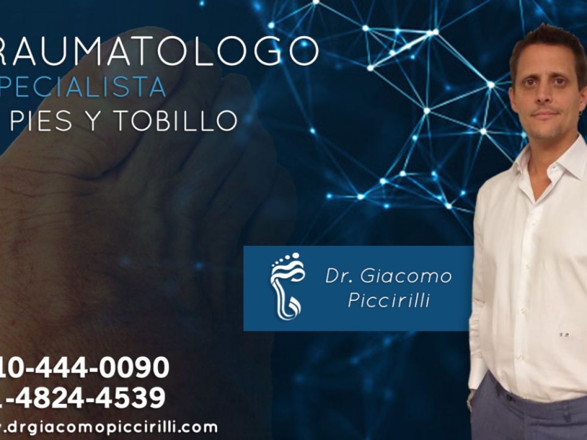 Caras | Dr. Giacomo Piccirilli: el cuidado de tus pies en nuestras manos
