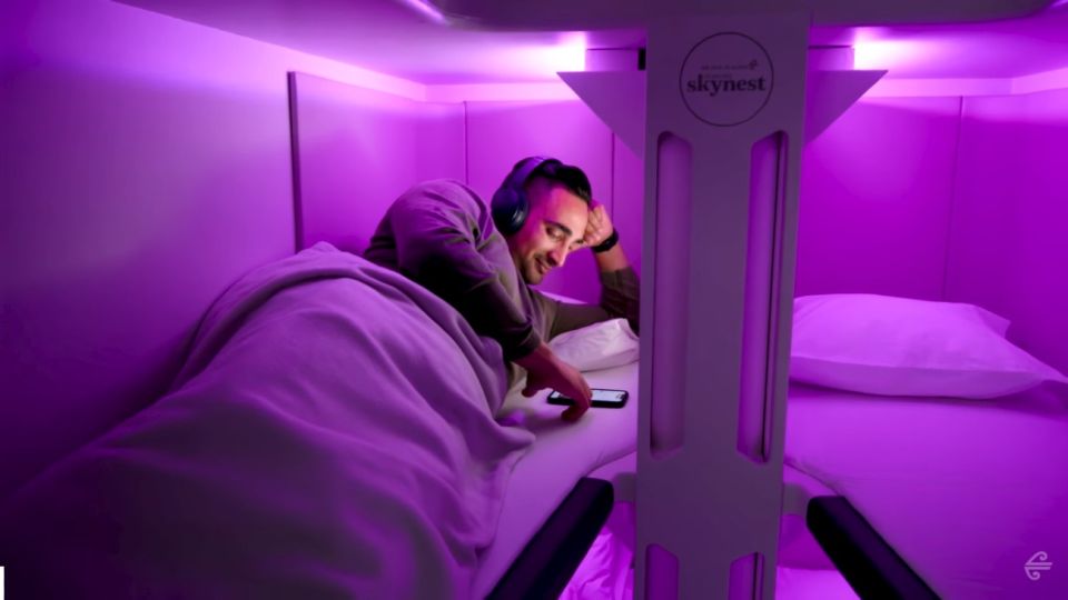 Aviones con cama (horizontal) en clase turista | Weekend