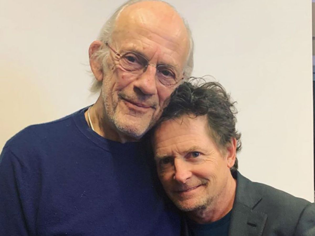 Caras | FOTOS | El reencuentro emotivo de Marty McFly y el Doc Brown de ...