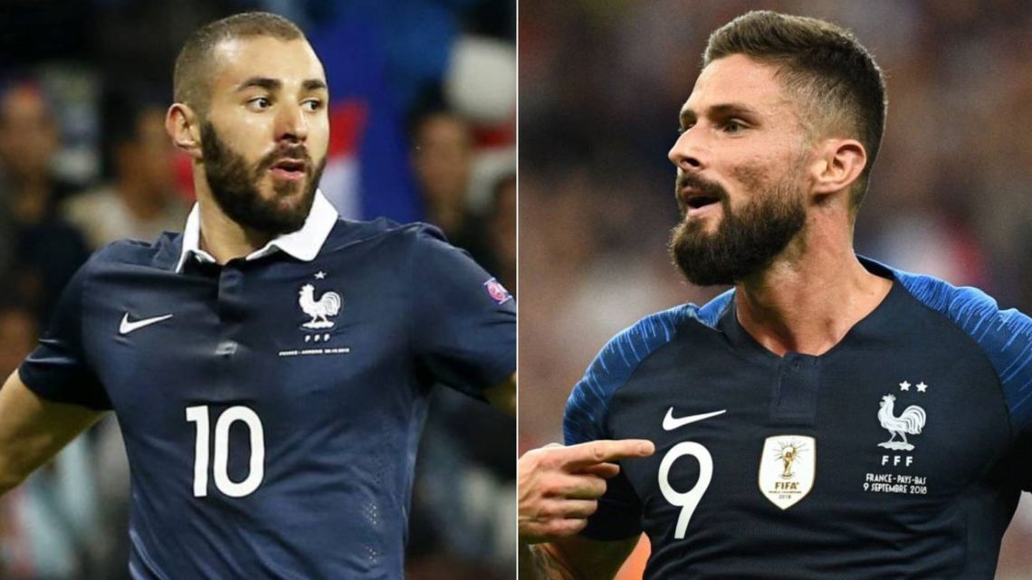 Guerra de goleadores en Francia: Benzema se la agarró con Giroud | 442