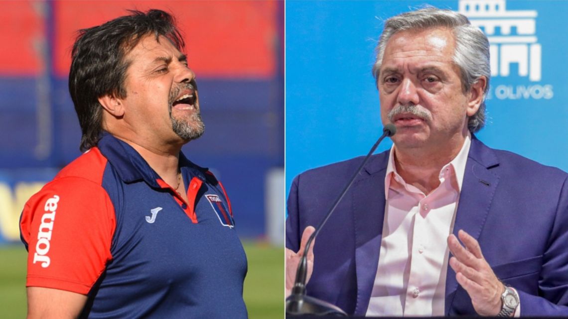 Alberto Fernández llamó a Caruso Lombardi y le pidió perdón | 442
