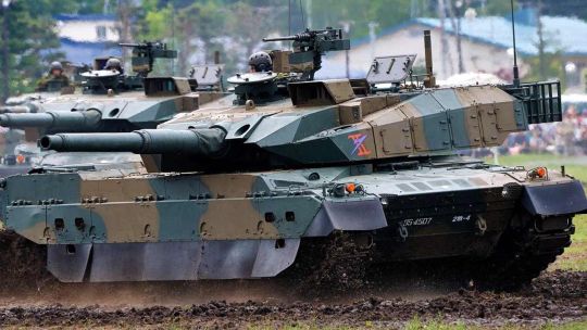 Desde adentro: muestran en acción el temible tanque Type 10 japonés ...