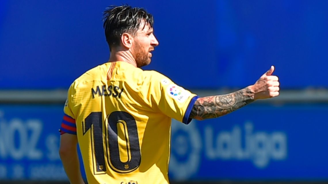 Pichichi y nuevo récord: Messi cerró la temporada con un doblete en la ...