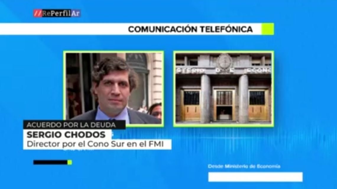 Sergio Chodos, representante de la Argentina ante el FMI: "Sentimos ...