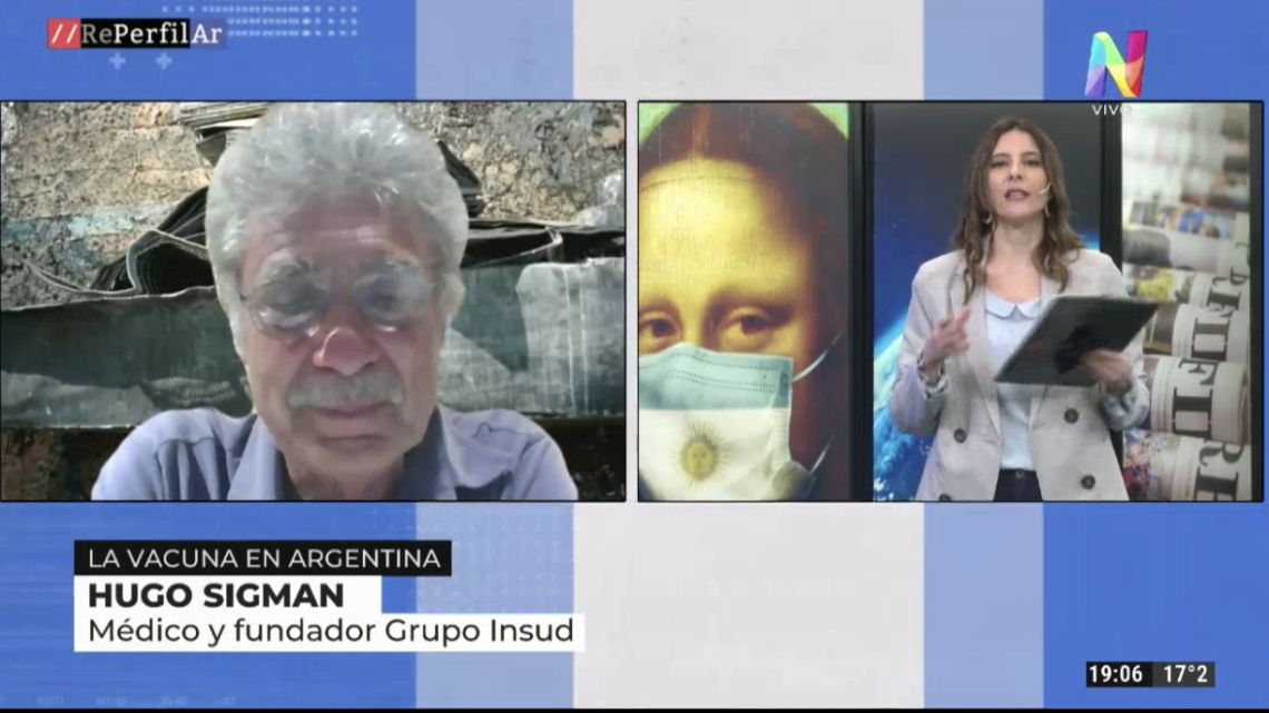 Hugo Sigman: "La vacuna va a estar entre abril y mayo de 2021" | Perfil