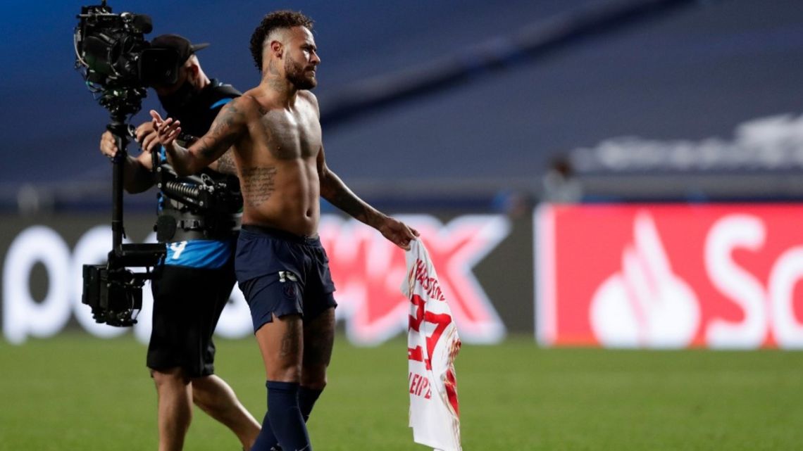 El motivo por el que Neymar no será sancionado tras intercambiar ...