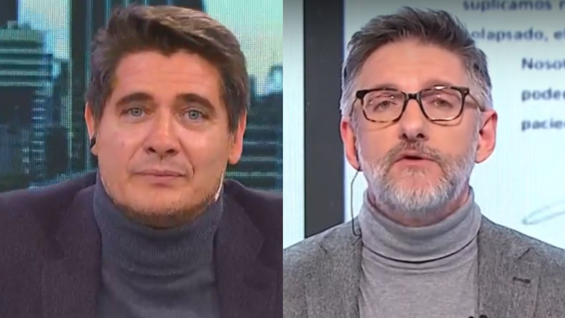 El enfrentamiento de Guillermo Andino y Luis Novaresio en América ...