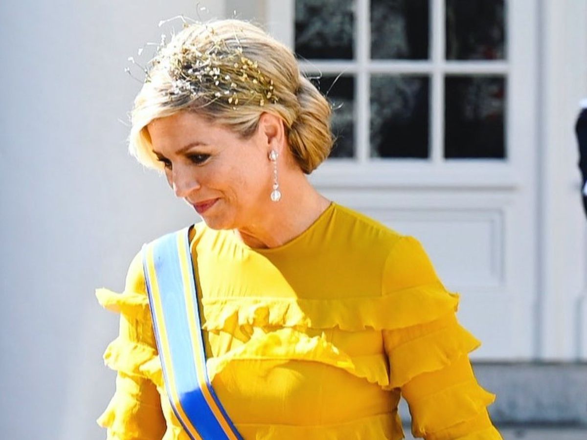 Caras | El impactante look de Máxima de Holanda para la apertura del ...