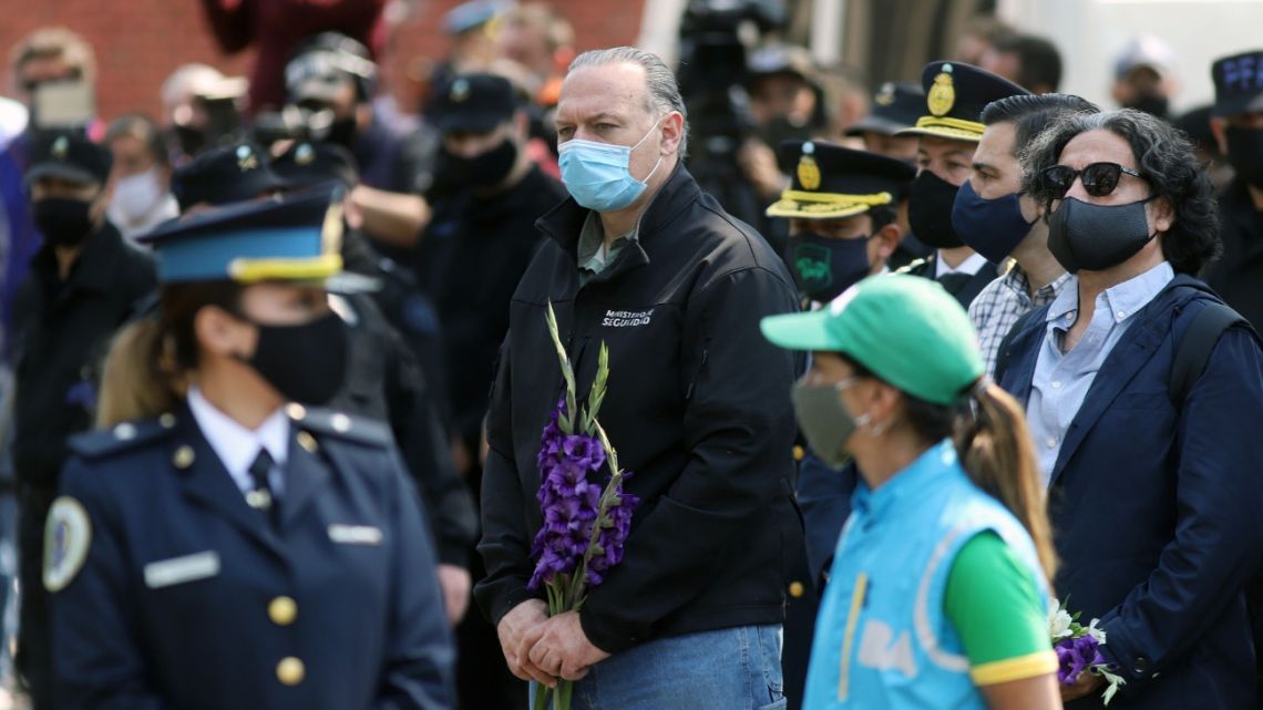 Desde el entierro de Roldán, Berni pidió "no llevar confusión" sobre ...