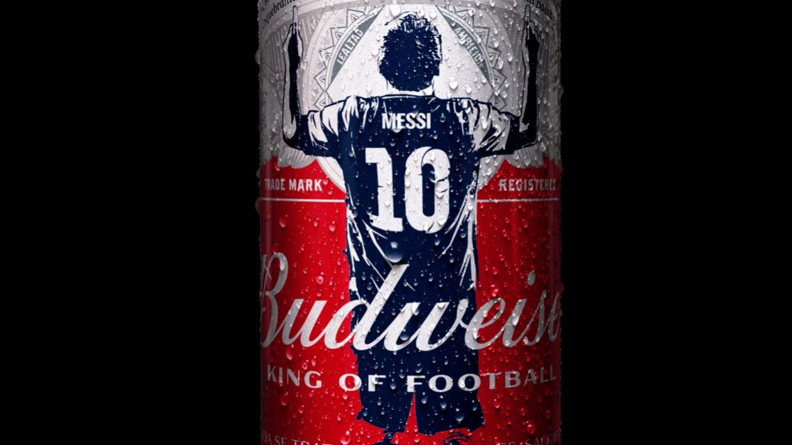 La edición limitada de Budweiser en homenaje a Lionel Messi | 442