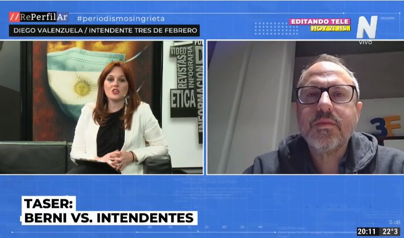 Intendente 3 de Febrero, sobre las Taser: "Buscamos aportar una ...