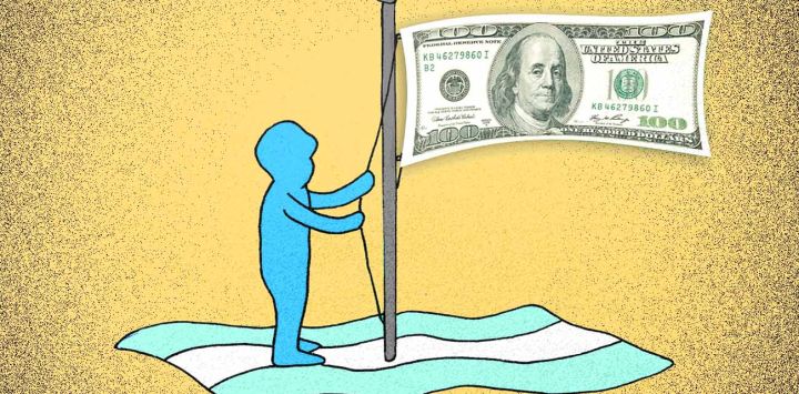 The peso's got a fever and the only prescription is more dollars ...