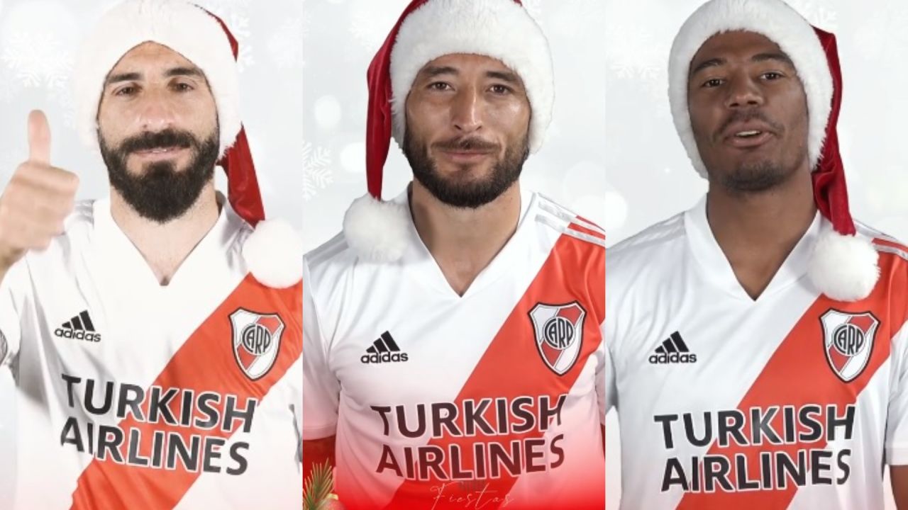 442 | El divertido mensaje navideño de los jugadores de River para los ...