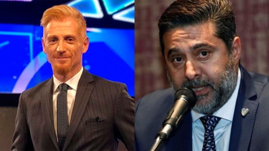 Liberman defendió a Angelici y los hinchas de Boca lo acusaron de ...
