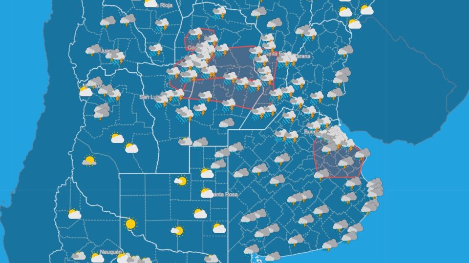 Clima en Buenos Aires: alerta meteorológico por lluvias y tormentas ...